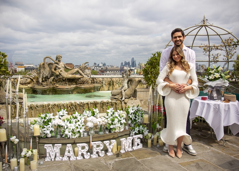 London Proposal Photographer | Professional Surprise Proposals